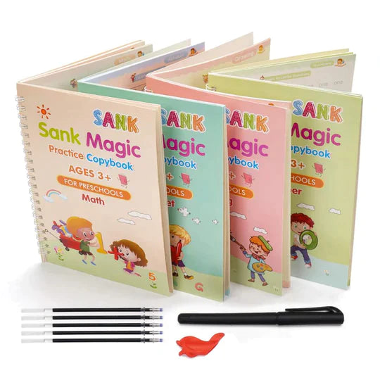 KIT DE 4 CUADERNOS REUTILIZABLES – Tienda Multimarca